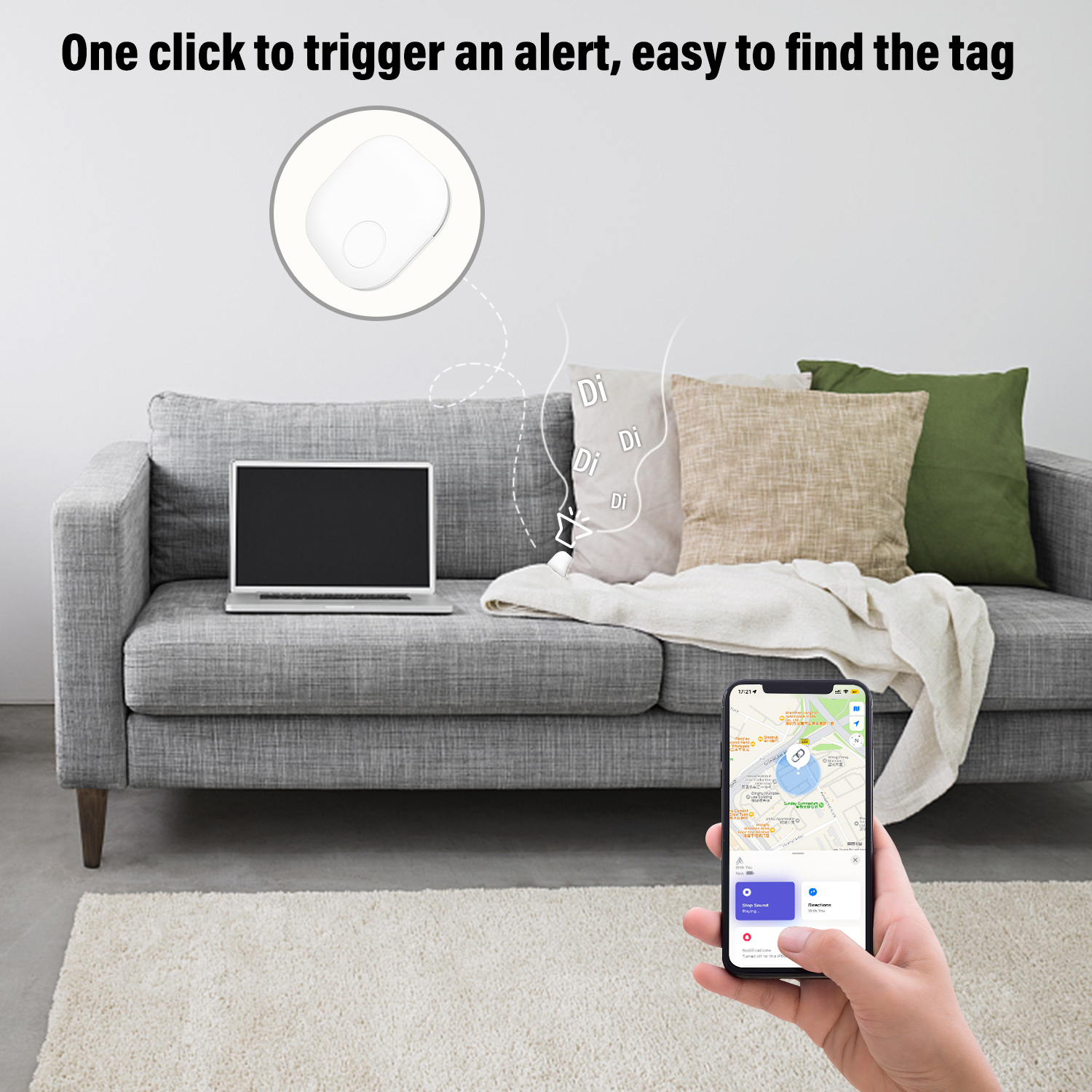 Apple MFi Certified Find My Tag Wallet Finder - TRANGJAN-Accessories ...